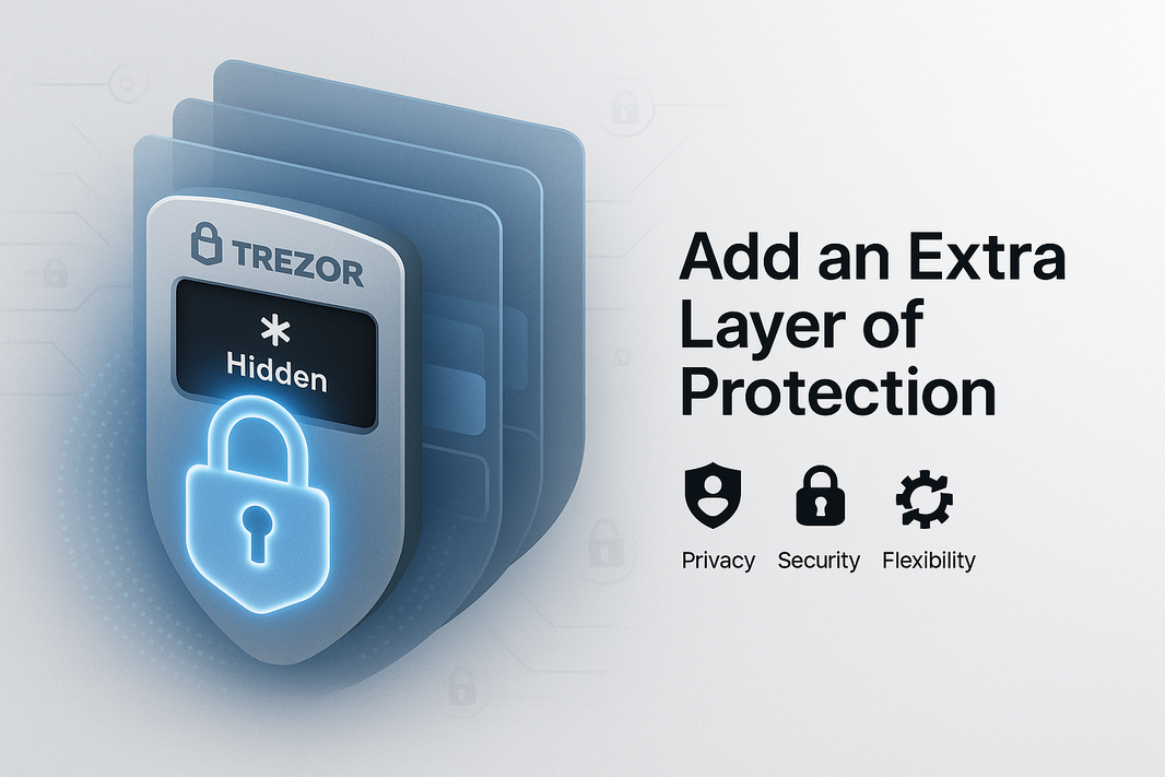 Setting up Passphrase protection on your Trezor for extra security